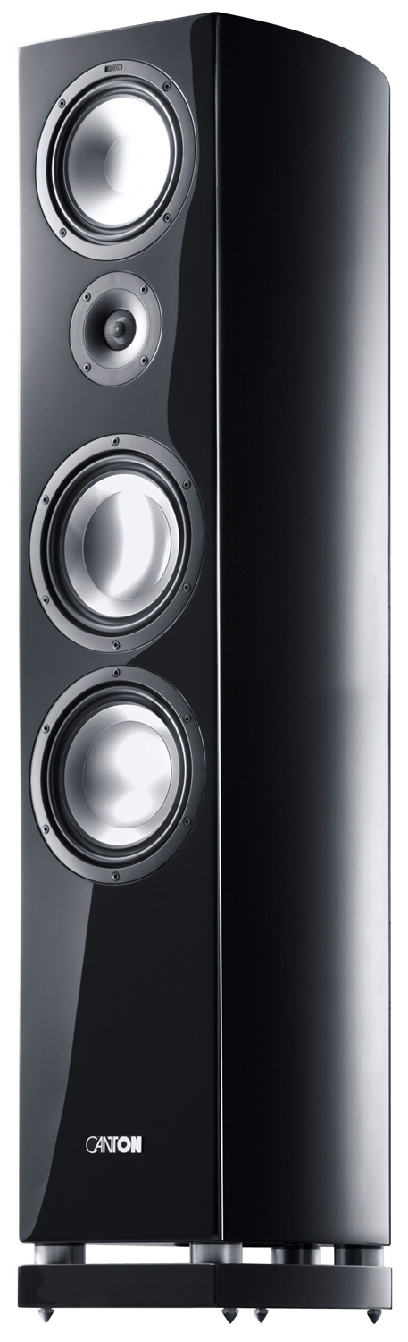 CANTON Vento 890.2 8" 3-Way Floorstanding Speaker Black Gloss Each ...