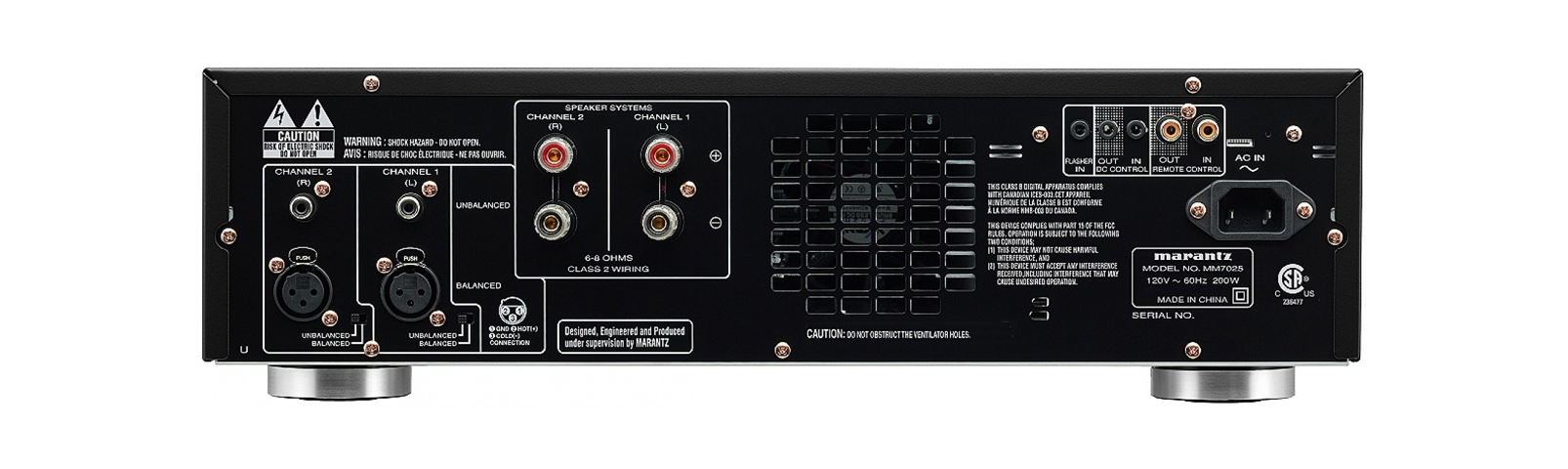 MARANTZ MM7025 2-Ch x 140 Watts Power Amplifier | Accessories4less