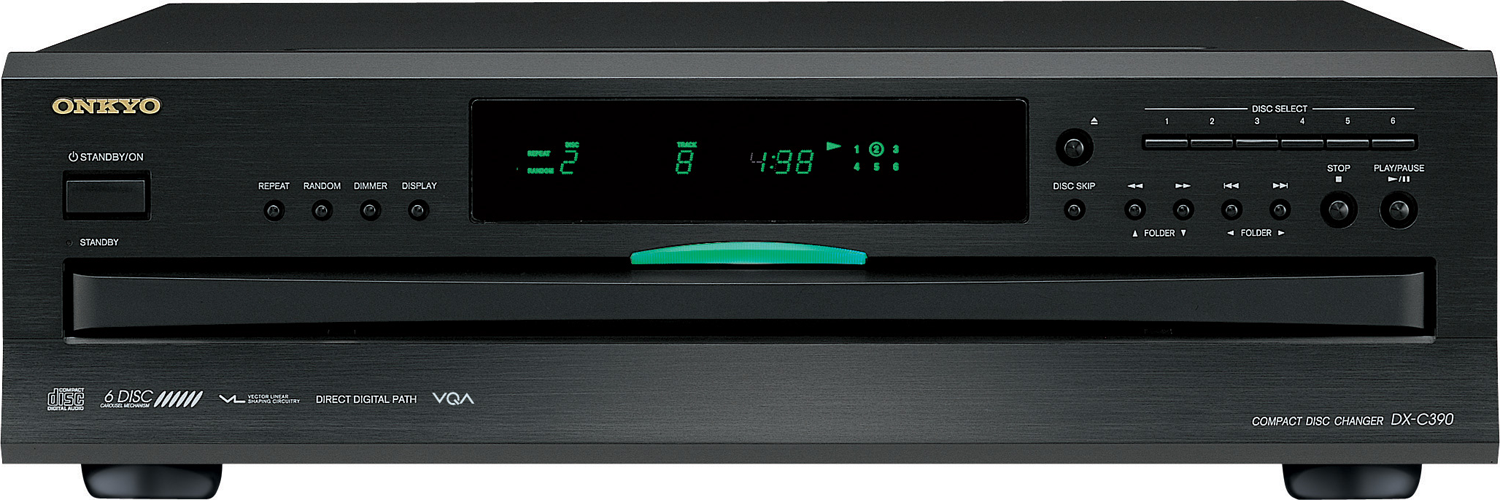 ONKYO DX-C390 6-Disc Carousel CD Changer | Accessories4less