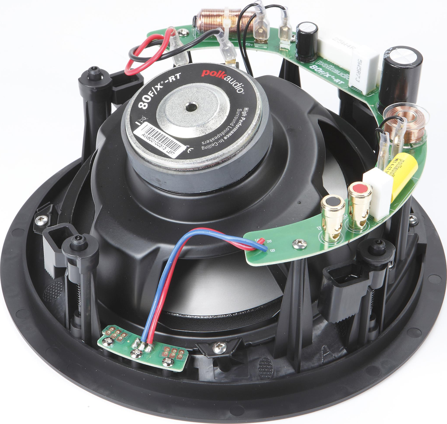 POLK AUDIO 80F/X-RT PAIR 8" 2-Way Dual Tweeter In-Ceiling Speakers ...