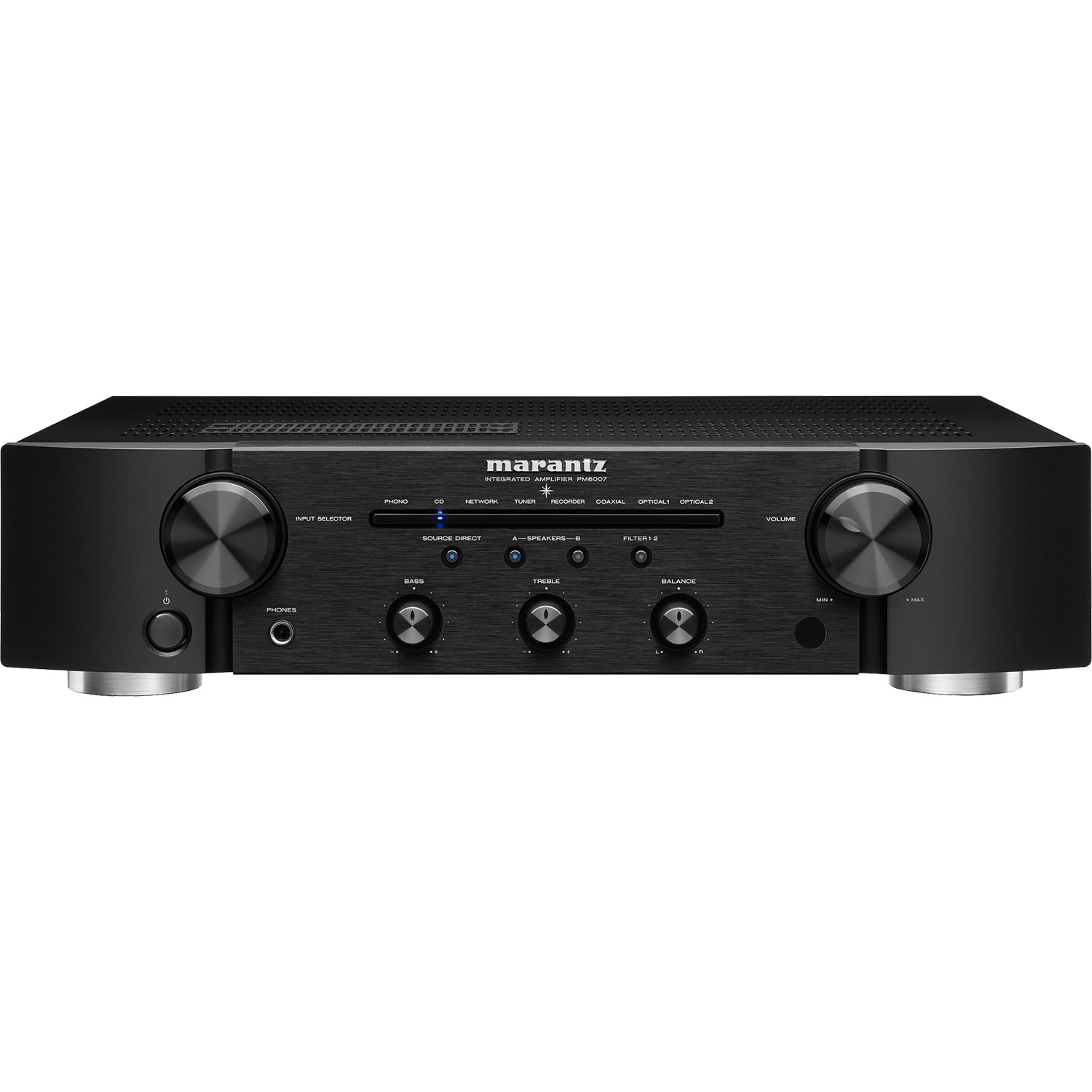 MARANTZ PM6007 2-Ch x 45 Watts Integrated Amp w/ D-to-A | Accessories4less
