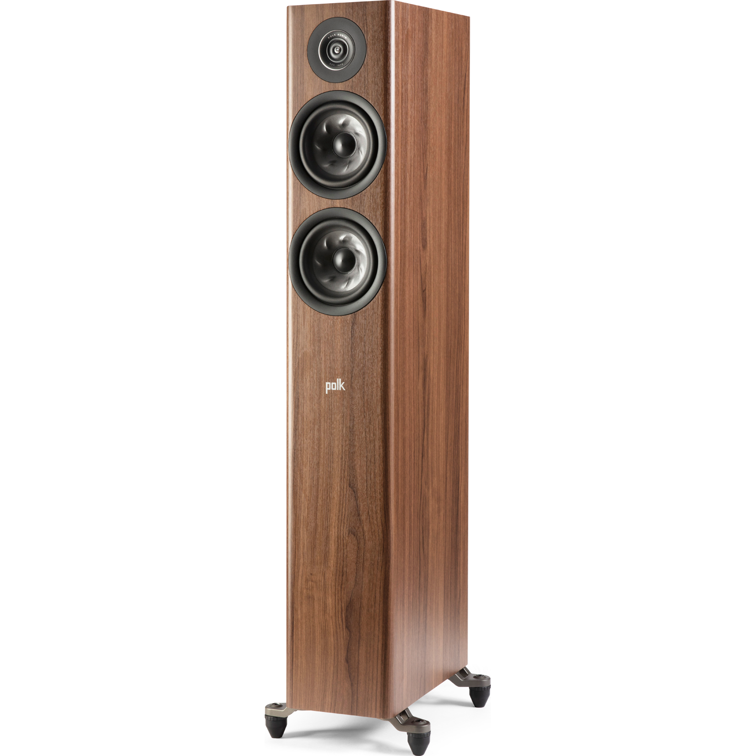 POLK AUDIO Reserve R500 PAIR 5.25" 2-Way Floor-Standing Speakers Brown ...