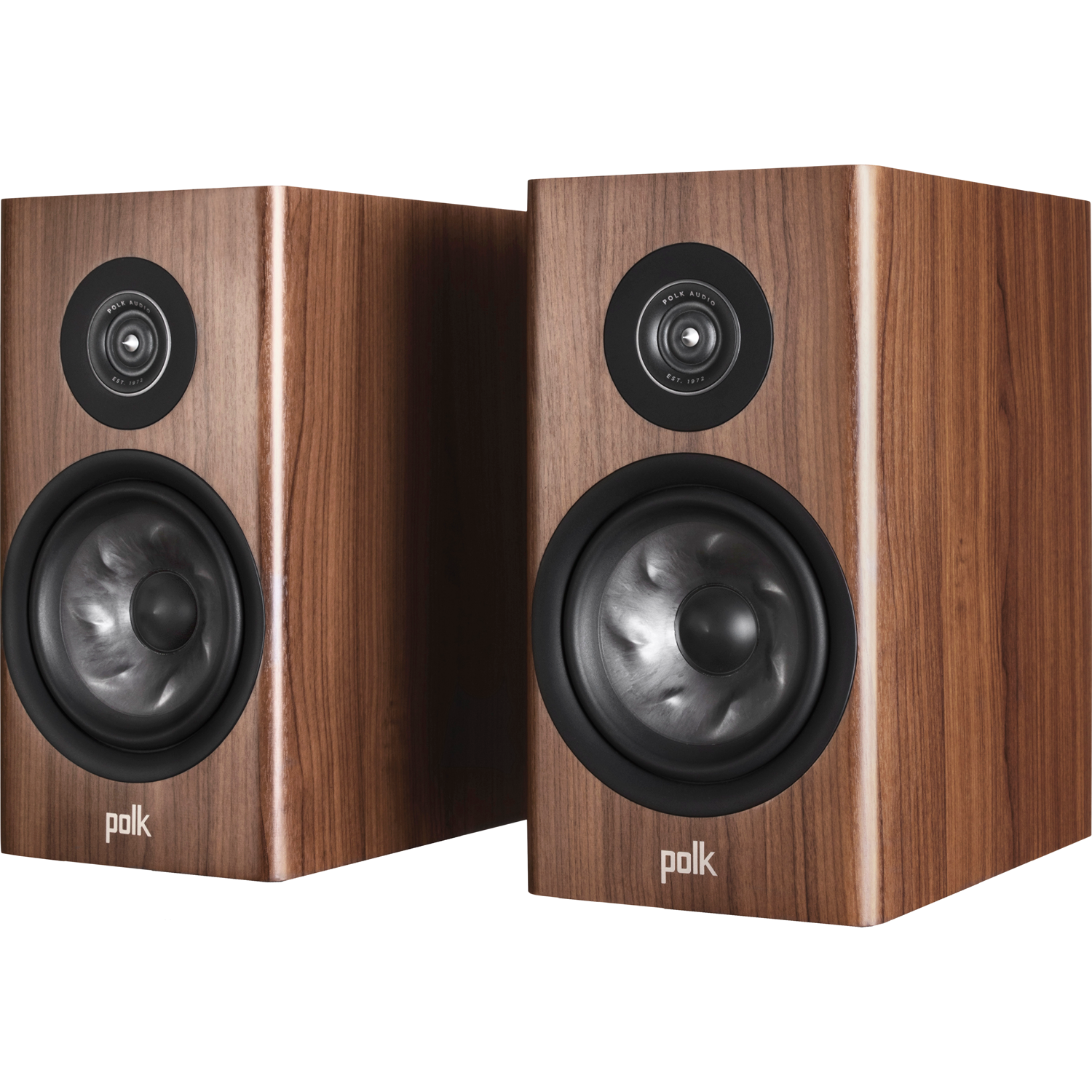 POLK AUDIO Reserve R100 PAIR 5.25" Bookshelf Speakers Brown ...
