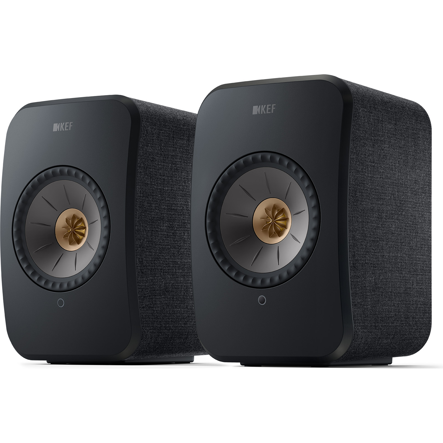 KEF LSX II Powered Speakers w/HDMI, AirPlay 2, Chromecast, Wi-Fi, & BT Black | Accessories4less