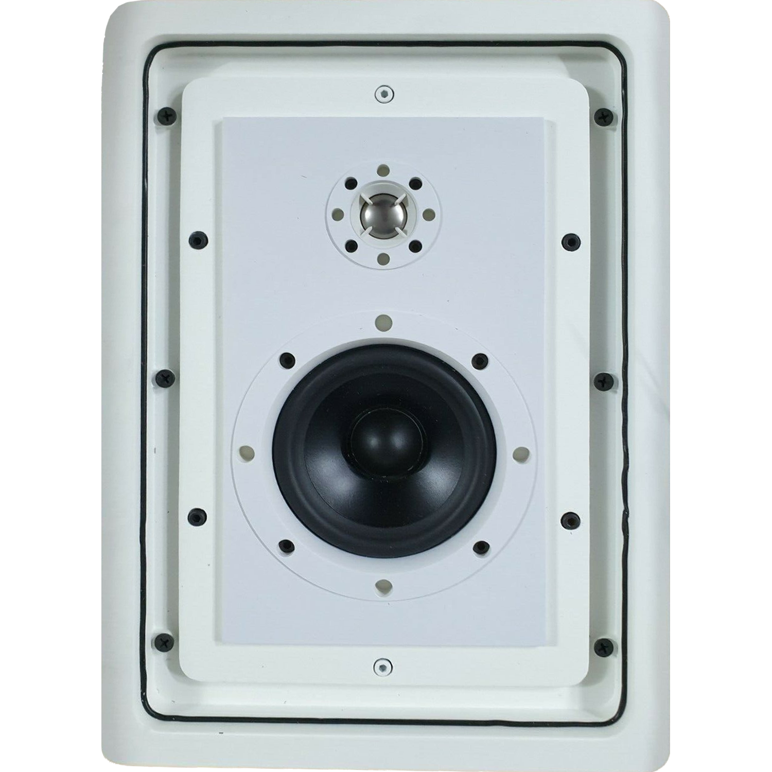 WATERFALL AUDIO Hurricane EVO IN-WALL EACH 4" 2-Way Speaker White ...