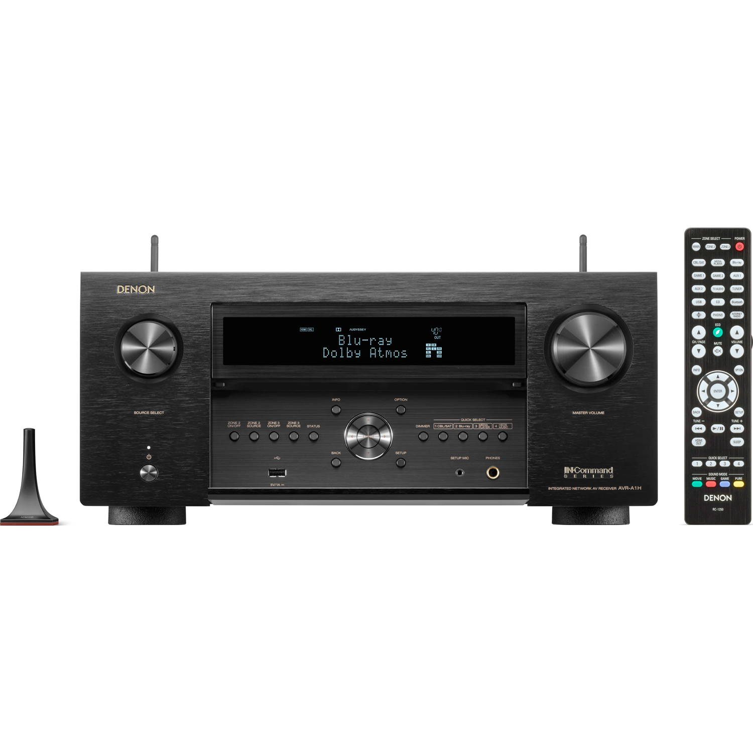 DENON AVR-A1H 15.4 Ch. 150W 8K AV Receiver DENON's BEST! | Accessories4less