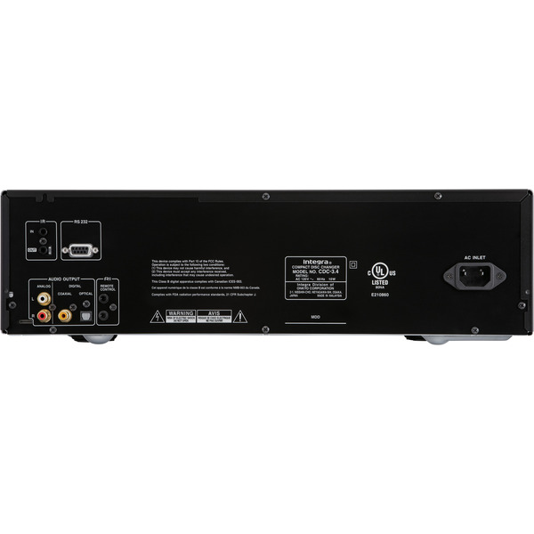 INTEGRA CDC-3.4 6-Disc Carousel CD Changer | Accessories4less