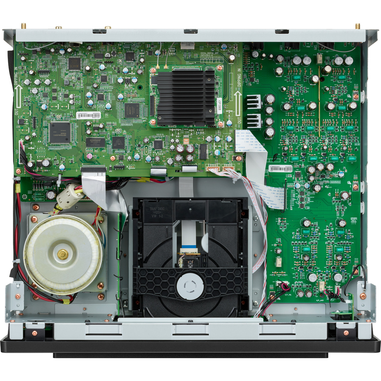 MARANTZ CD 50n Premium CD & Network Audio Player w/ HEOS & ARC Silver | Accessories4less