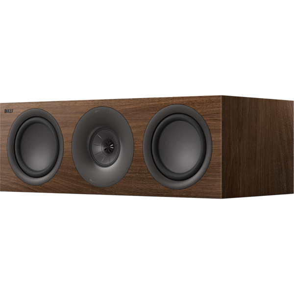 KEF Q6 Meta EACH 6.5" 3-Way Center Channel Speaker Walnut | Accessories4less
