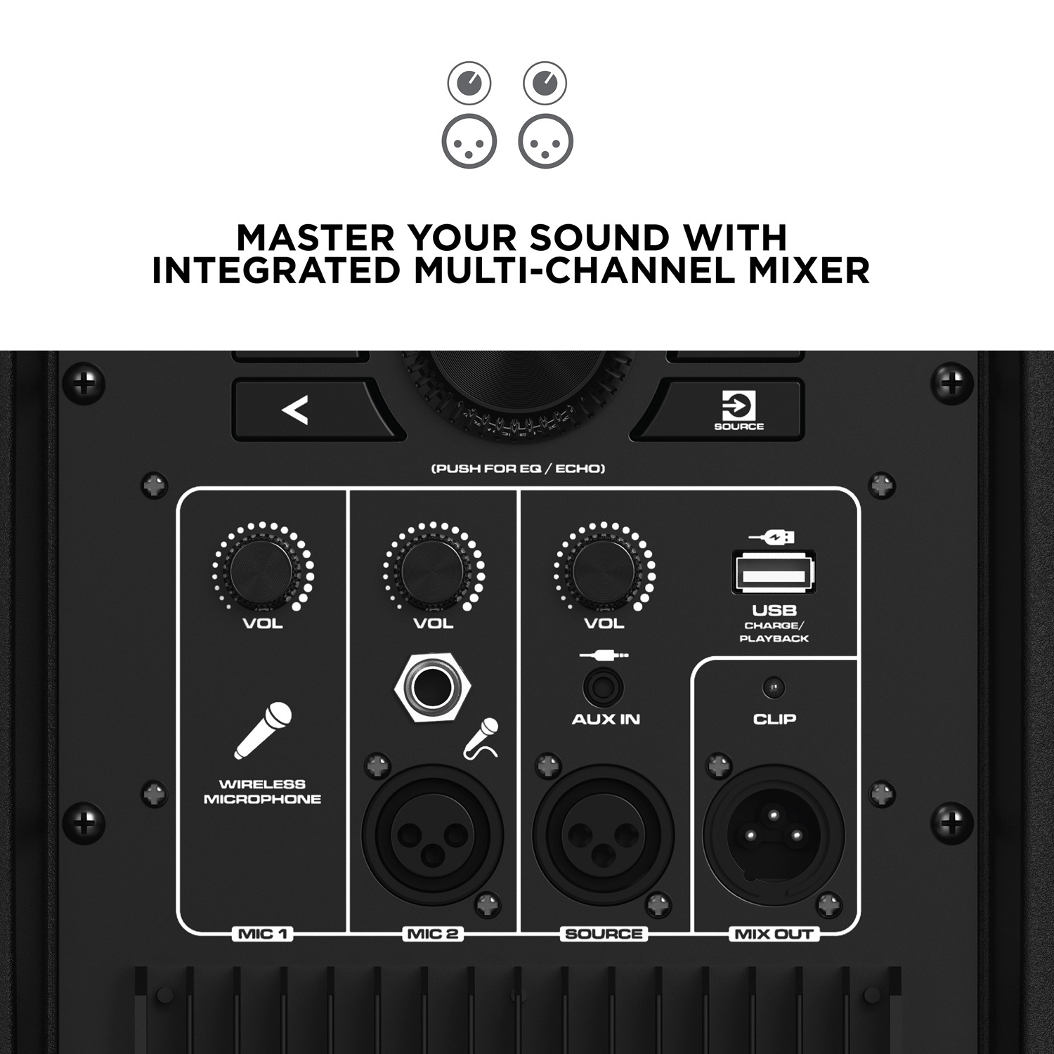 ION AUDIO Total PA Freedom Speaker System w/Wireless Microphone OPEN ...